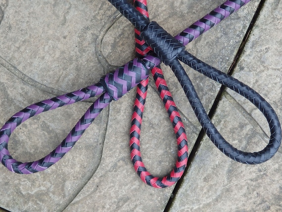 New LEATHER RUG BEATER Paddle Black Red Purple Riding Crop - Etsy