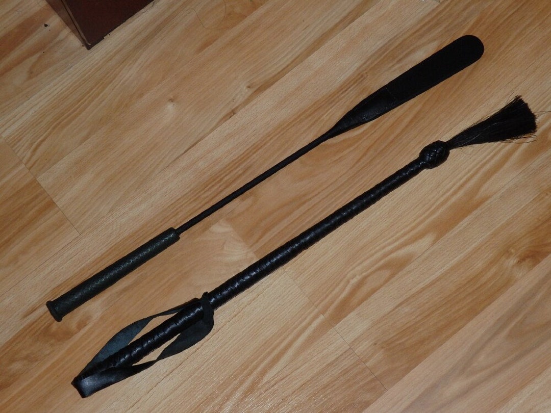 SHORT Riding Crop - Horse Hair or Double Slapper - Etsy