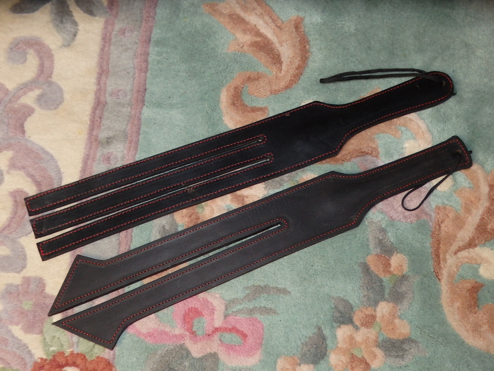 NEW SPLIT STROP Leather Devil Paddle Tawse Gothic Goth 2-3 - Etsy Australia