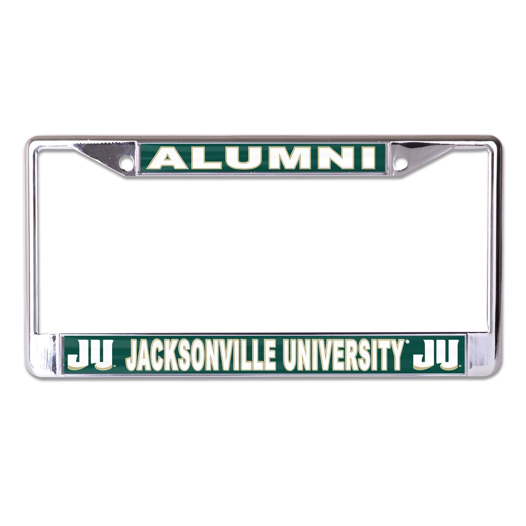 Jacksonville University Alumni Chrome License Plate Frame Officially ...