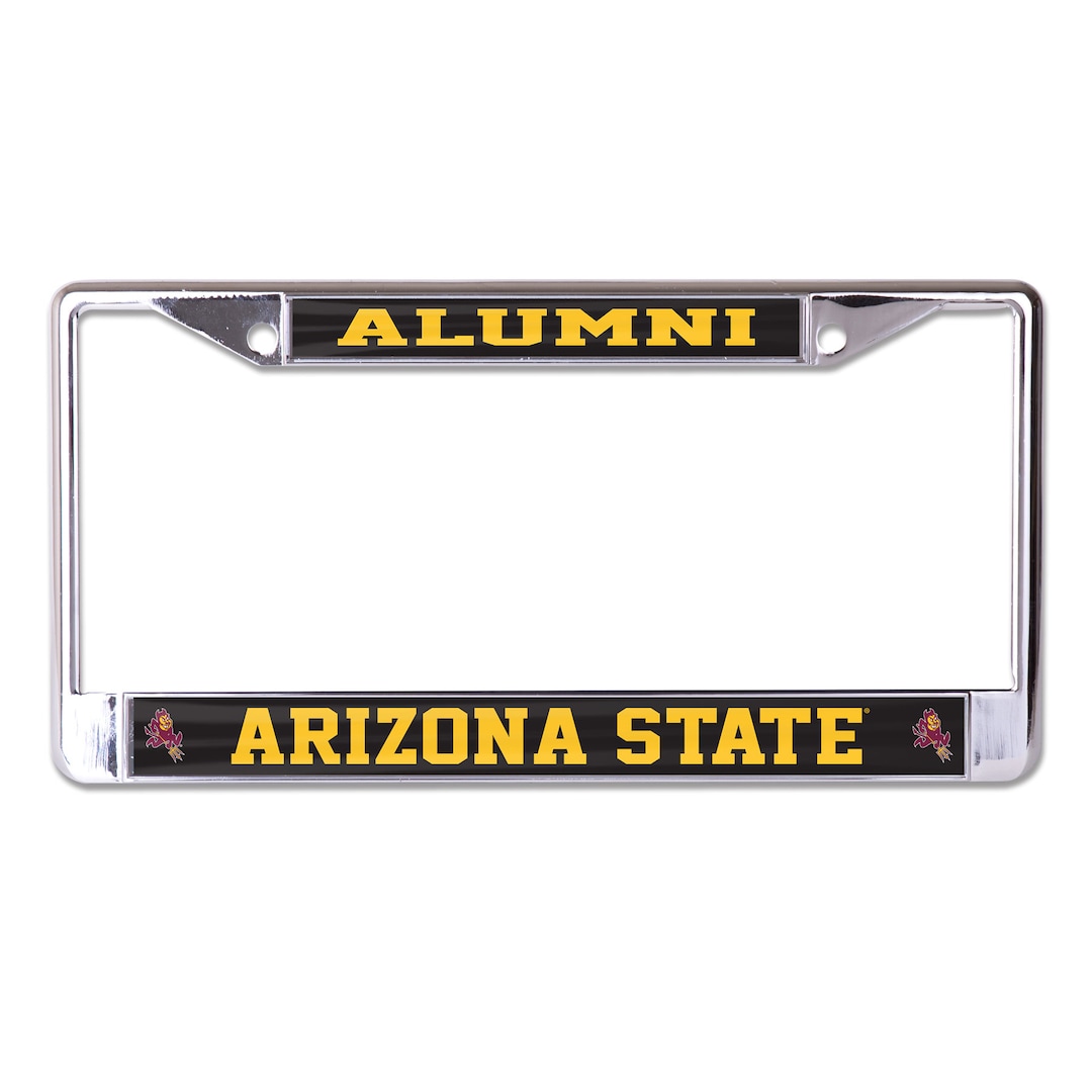 Arizona State University Alumni Sparky the Sun Devil Logo Chrome ...
