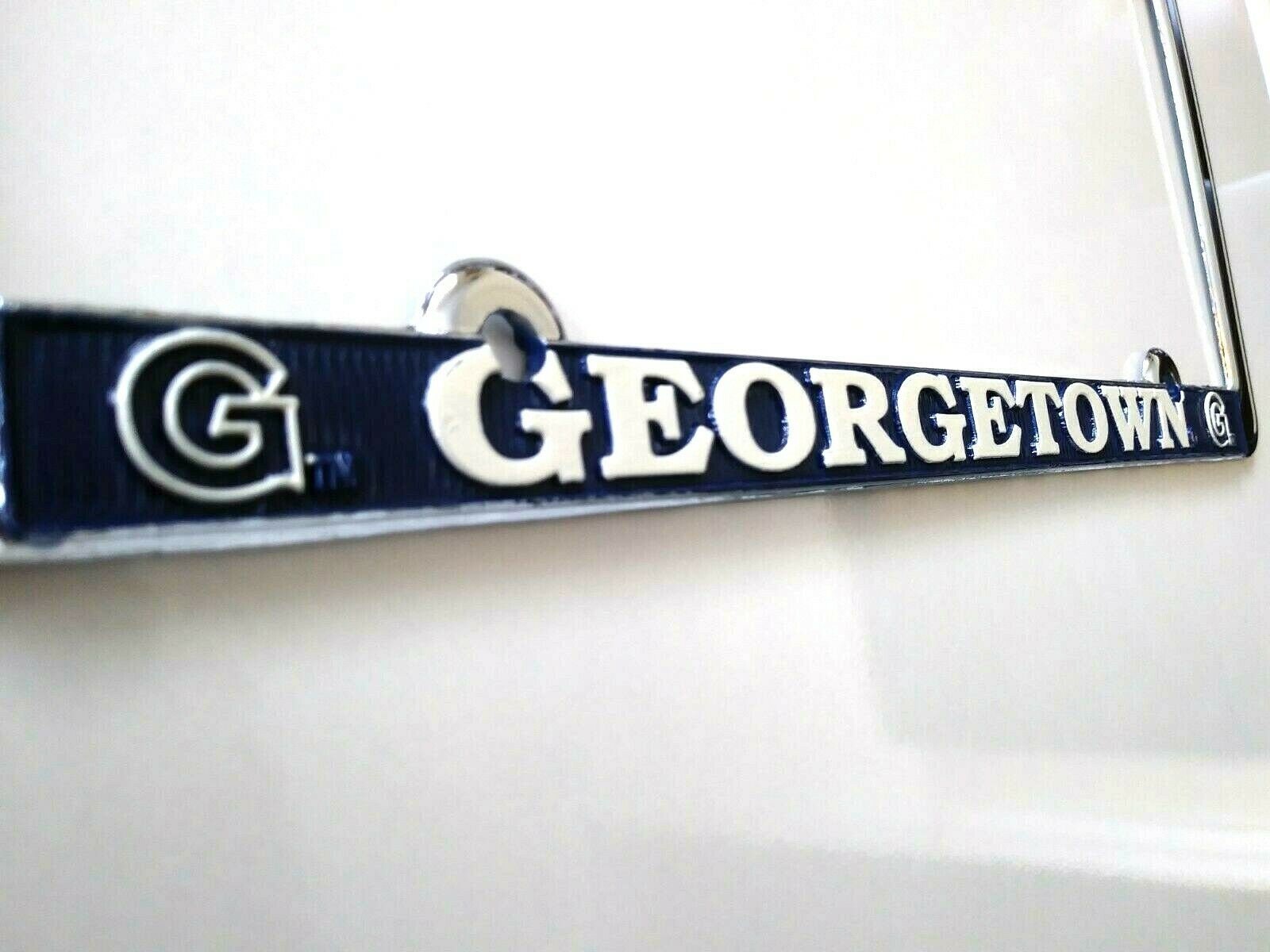 Georgetown University Alumni Raised Letters Chrome License - Etsy.de
