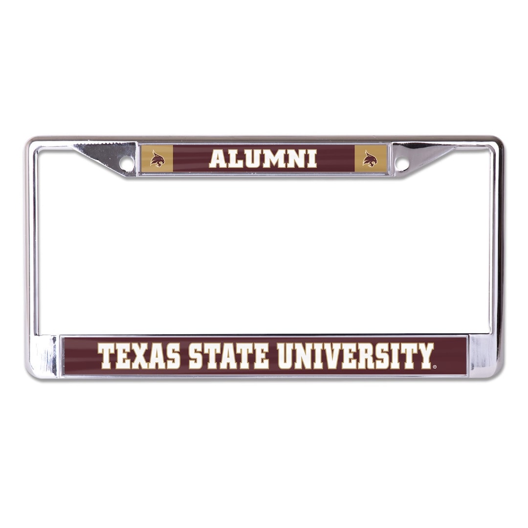 Texas State University Alumni Glossy Print Chrome Frame Officially ...