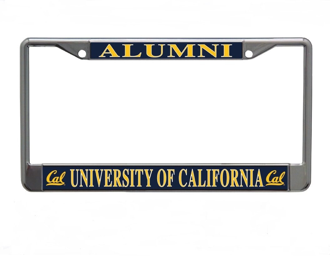 UC Berkeley Alumni Chrome License Plate Frame Officially - Etsy.de