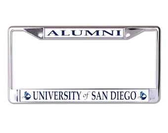 University of San Diego License Plate Frame - Etsy