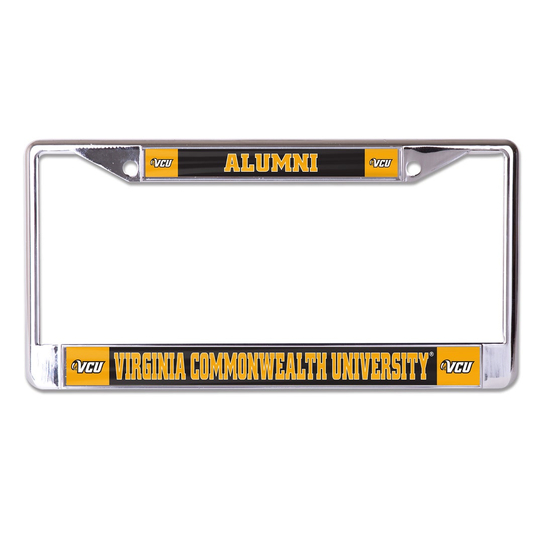 Virginia Commonwealth University VCU Alumni Glossy Print Chrome Frame ...