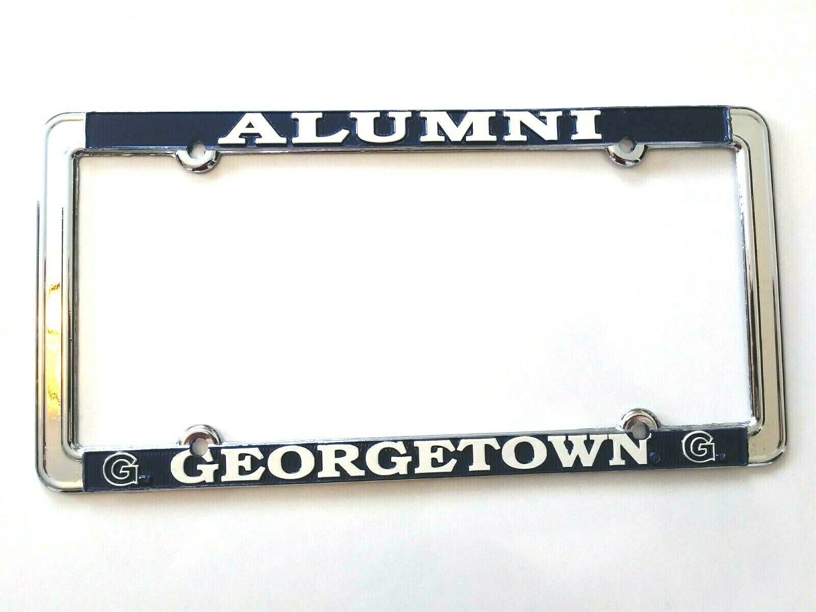 Georgetown University Alumni Raised Letters Chrome License | Etsy