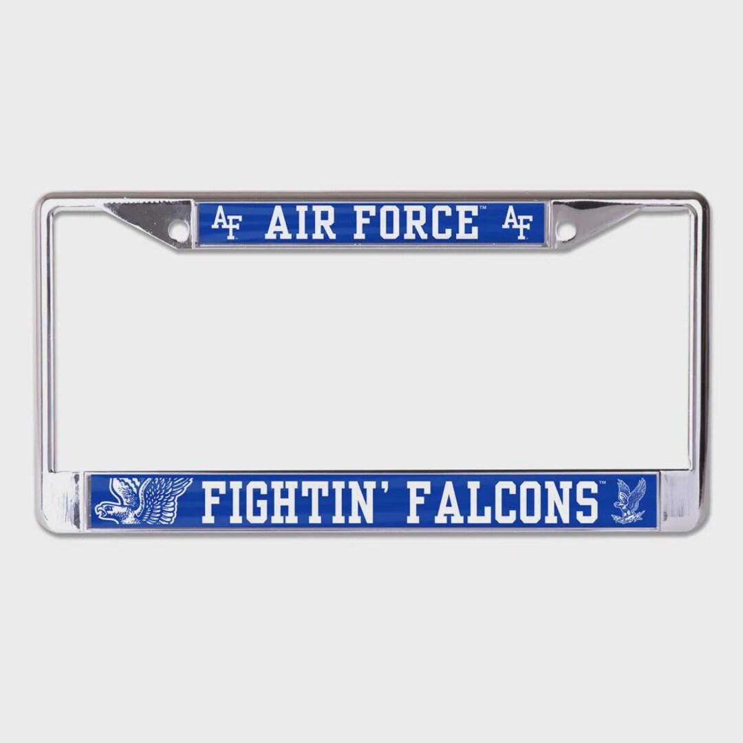 Air Force Fightin’ Falcons Metal License Plate Frame Officially ...