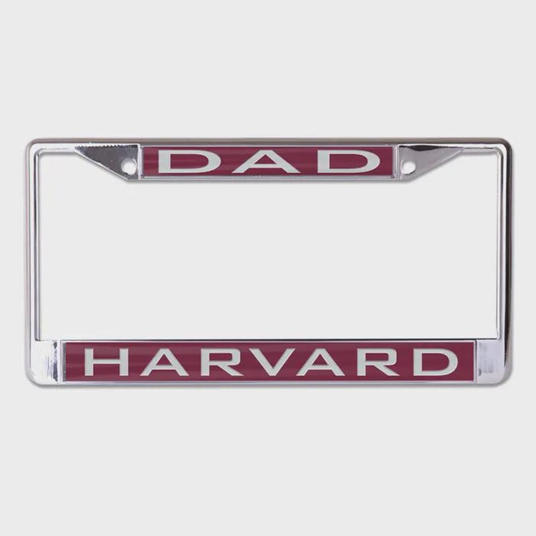 Harvard Dad Chrome License Plate Frame Officially Licensed Product - Etsy