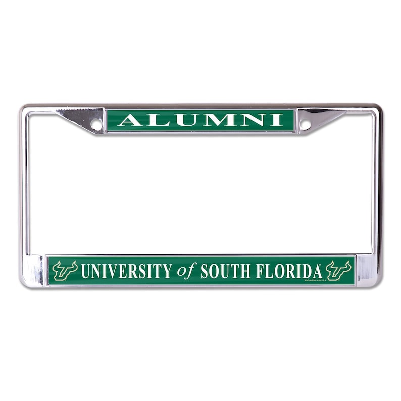 University of South Florida Alumni Chrome License Plate Frame ...