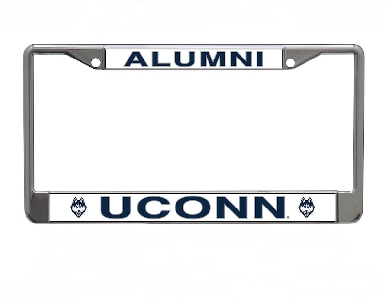 University of Connecticut UCONN Alumni on White Background Chrome ...