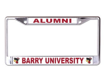 Howard University Alumni Chrome License Plate Frame Officially Licensed ...