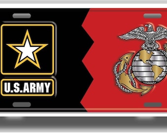 House Divided License Plate - Etsy