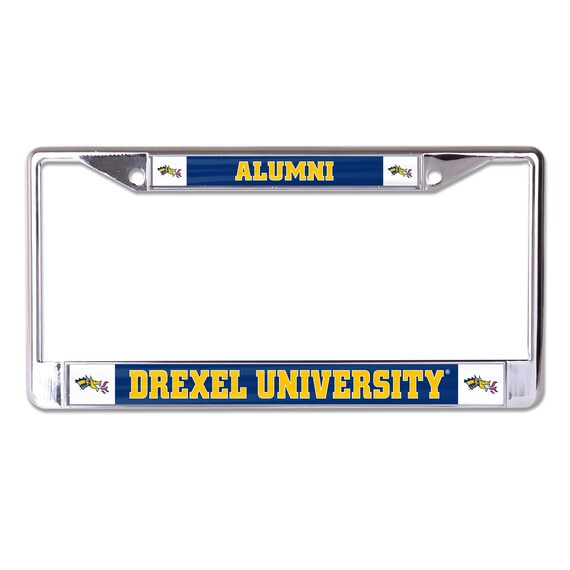 Drexel University Alumni Glossy Print Chrome Frame Officially | Etsy