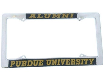 Purdue Alumni License Plate Frame - Etsy