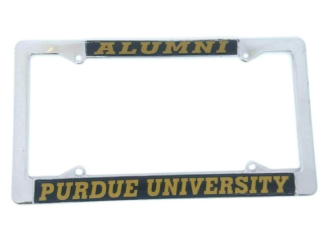 Purdue University Alumni Raised Letters Chrome License Plate - Etsy.de