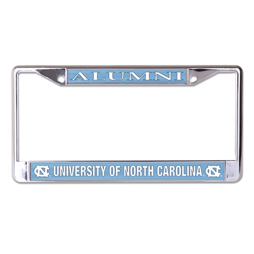 University of North Carolina Alumni Chrome License Plate Frame - Etsy