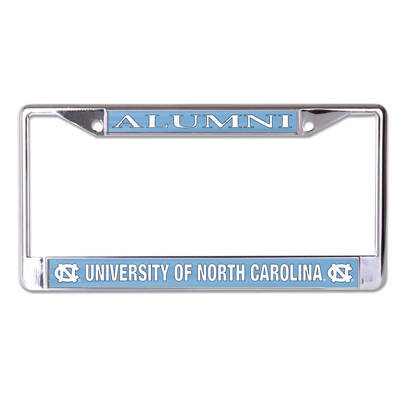 University of North Carolina Alumni Chrome License Plate Frame ...
