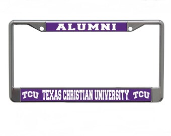 Howard University Alumni Chrome License Plate Frame Officially Licensed ...