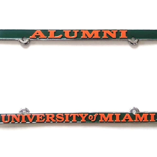 Miami License Plate Frame - Etsy
