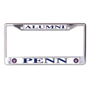 University of Pennsylvania Alumni on White Background Chrome License ...