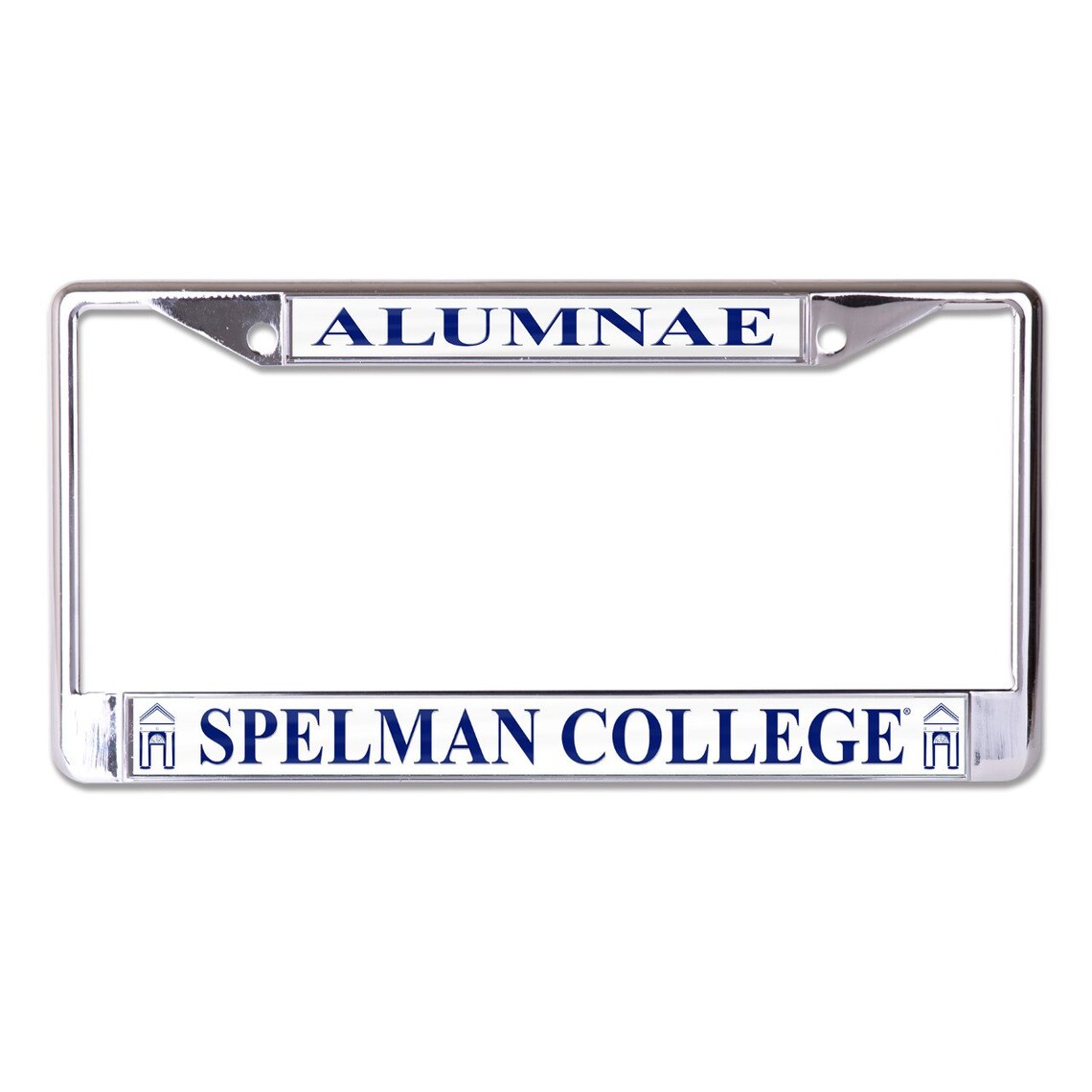 Spelman College Alumnae Chrome License Plate Frame Officially Licensed ...