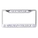 Spelman College Alumnae Chrome License Plate Frame Officially Licensed ...