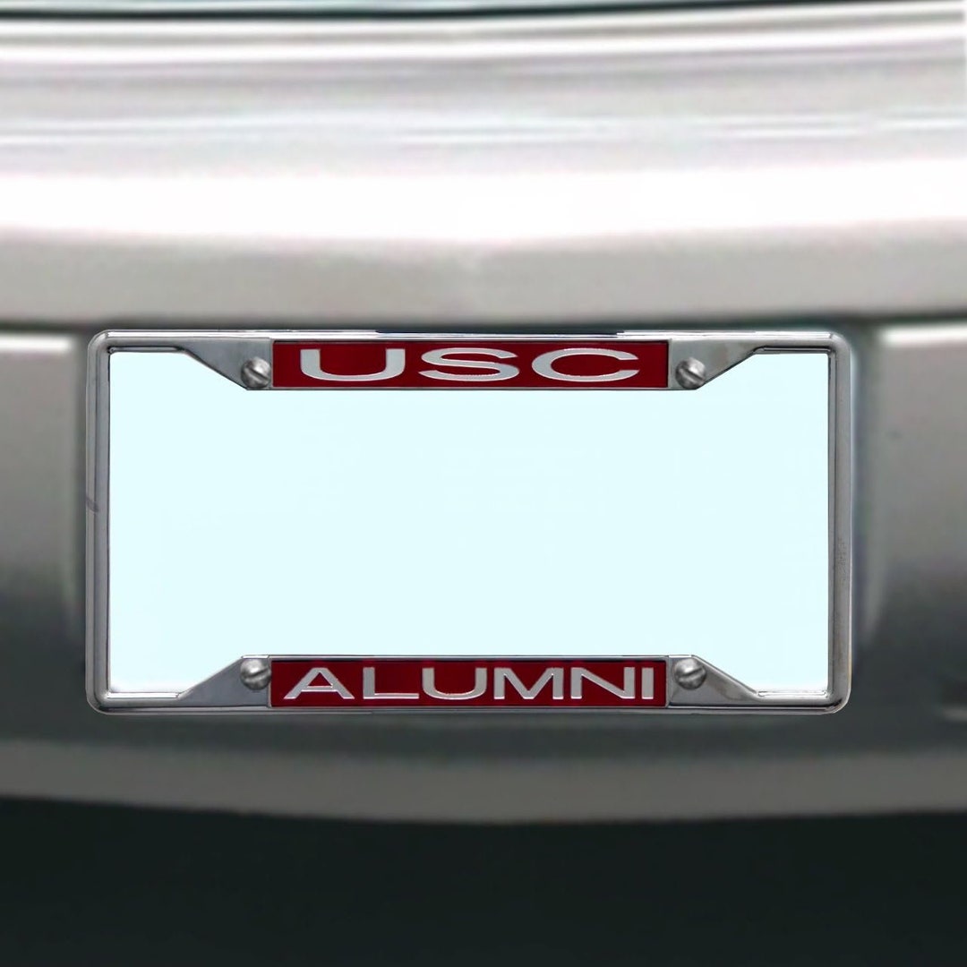 University of South Carolina Alumni Inlaid Metal License Plate Frame ...