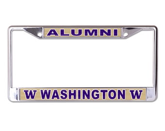 Howard University Alumni Chrome License Plate Frame Officially Licensed ...