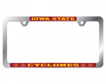 Iowa State Cyclones License Plate - Etsy