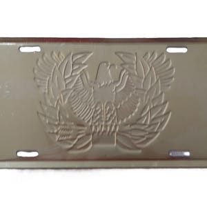 United States Army Warrant Officer Crest in Gold on Black Embossed ...