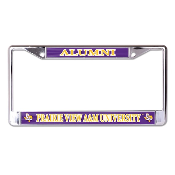 Prairie View A&M University Alumni Chrome License Plate Frame - Etsy