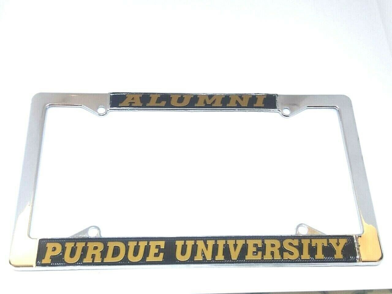 Purdue University Alumni Raised Letters Chrome License Plate - Etsy.de
