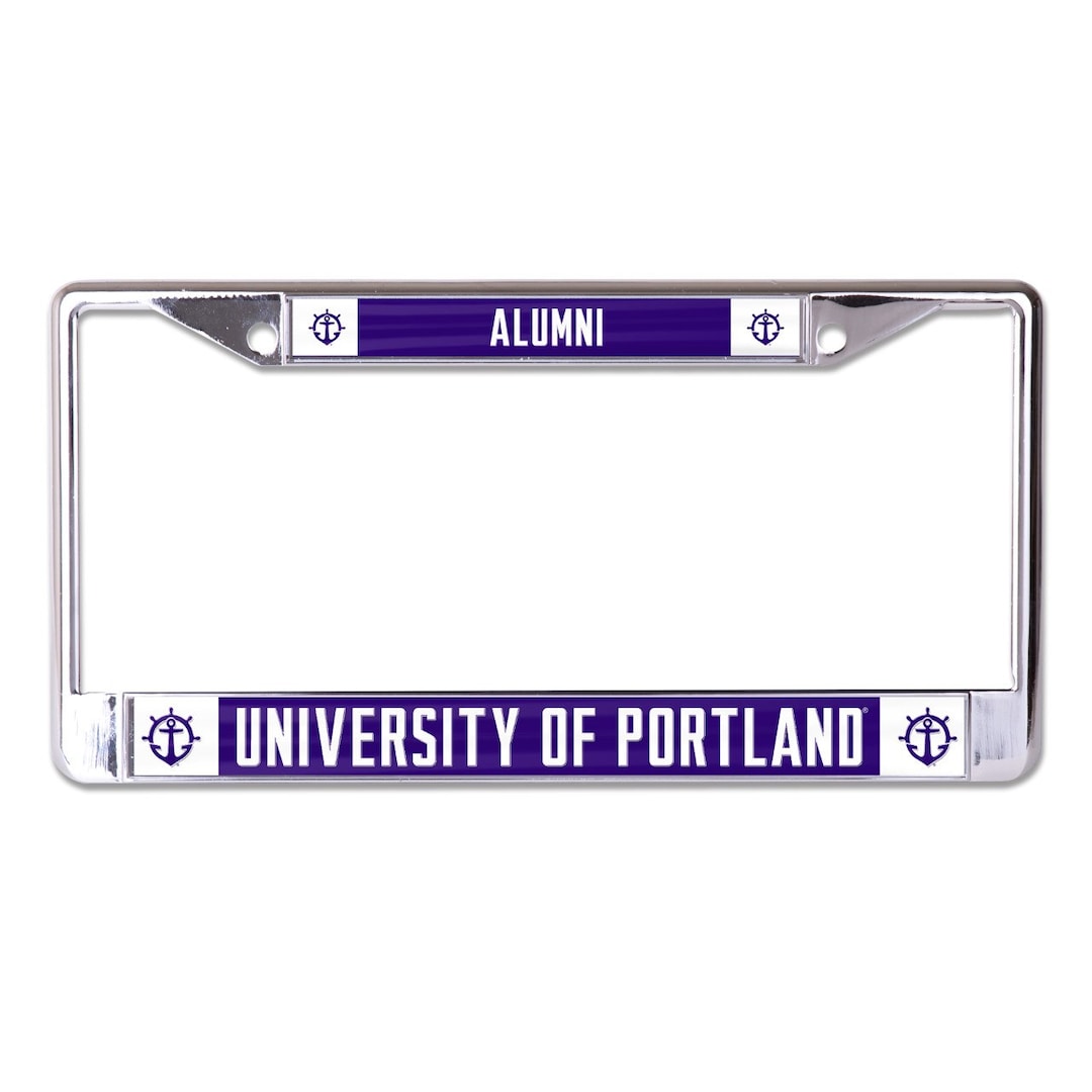 University of Portland Alumni Chrome License Plate Frame Officially ...