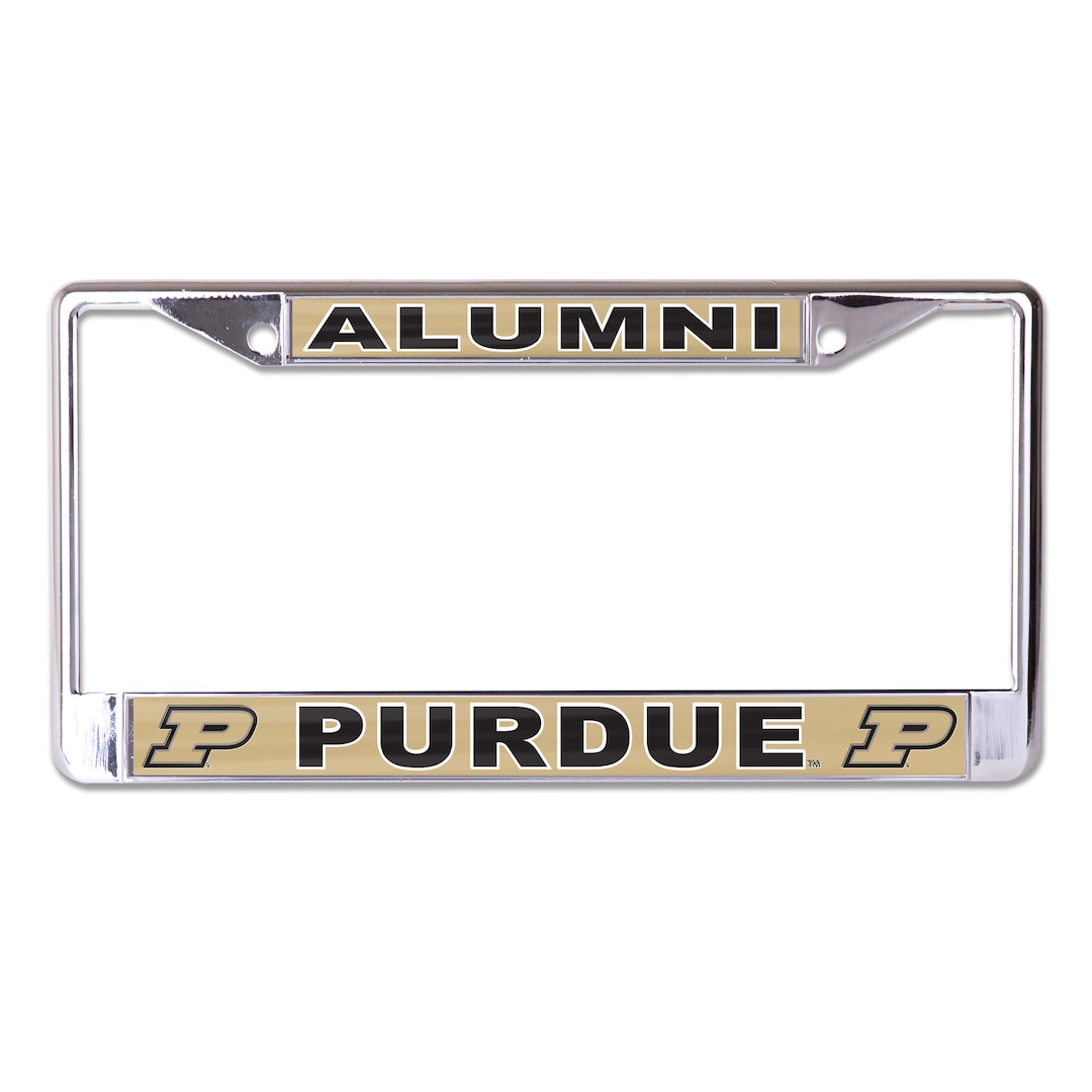 Purdue University (boilermakers) Alumni Chrome License Plate Frame ...