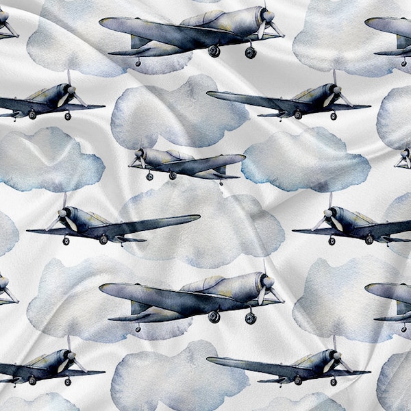 Airplane Fabric - Etsy