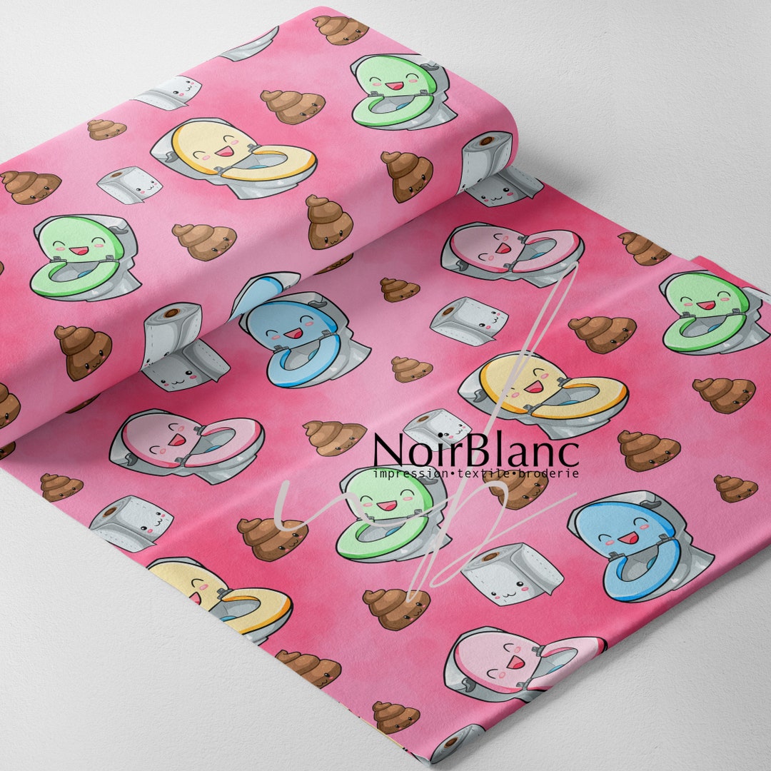 Fabrics - 18 Differents Type of Fabric - Print Pink Poop, Potty ...