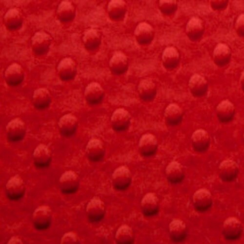 Red Cuddle Minky Dimple Dot Fabric Shannon Fabrics Soft Cut to - Etsy