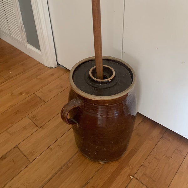 Butter Churn Crock - Etsy