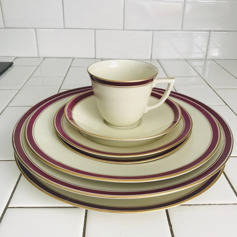 Vintage Place Setting 7 Pieces Royal Copenhagen 1191 Denmark | Etsy