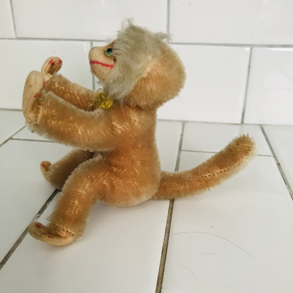 Steiff Monkey Plush Animal Coco Mini Mohair 4 Sitting - Etsy