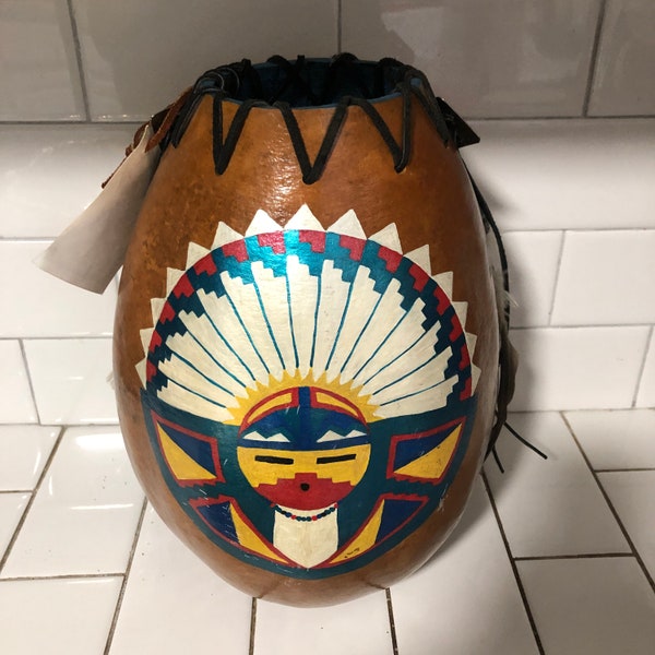 Native American Painted Gourds - Etsy