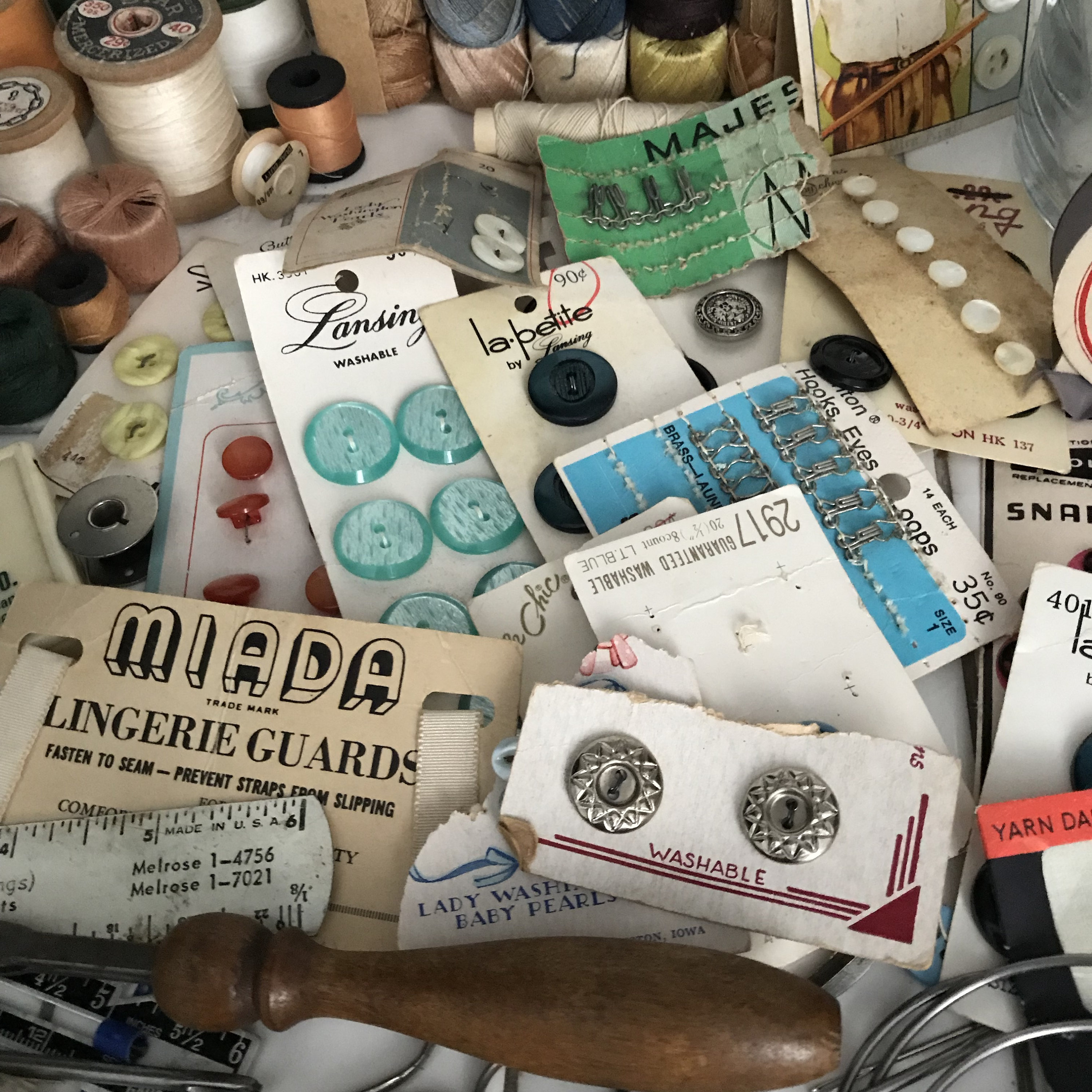 Vintage Sewing Supplies