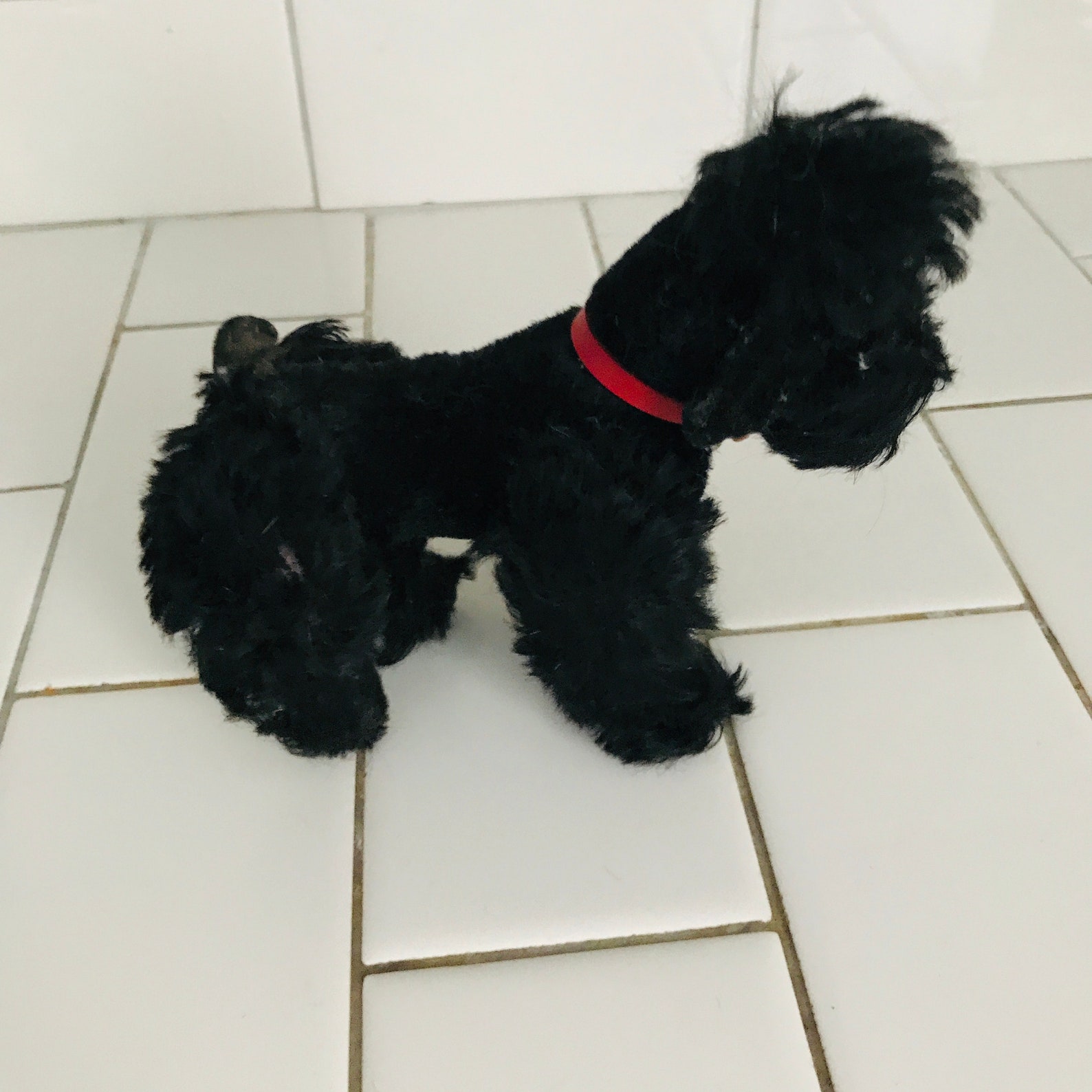 Steiff Poodle Snobby Plush Black Animal 1940's Mini Mohair - Etsy