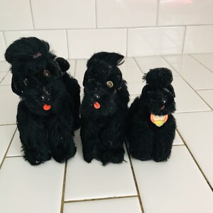 Steiff Poodle Snobby Plush Black Animal 1940's Mini Mohair - Etsy