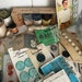Vintage Sewing Notions Display Jar Full of Many Pieces Advertising ...
