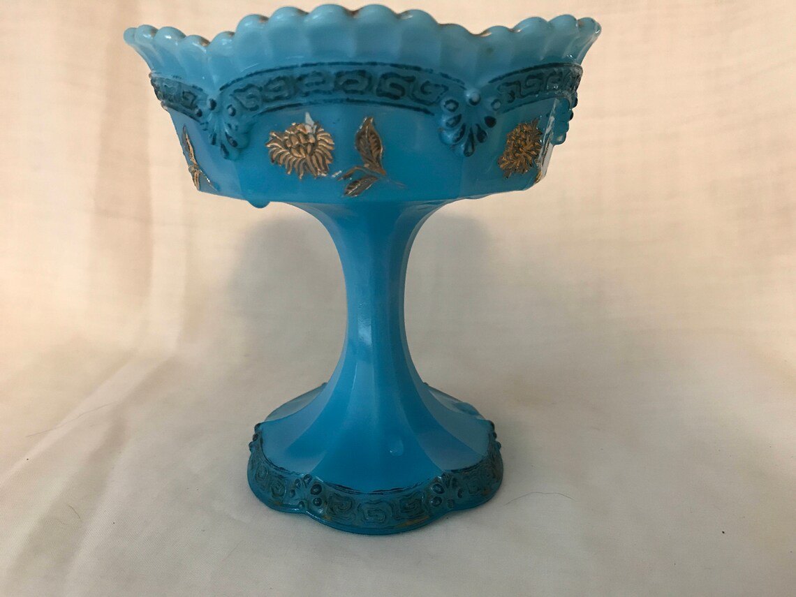 Antique Chrysanthemum Spring 1890's Jelly Compote | Etsy