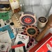 Vintage Sewing Notions Display Jar Full of Many Pieces Advertising ...