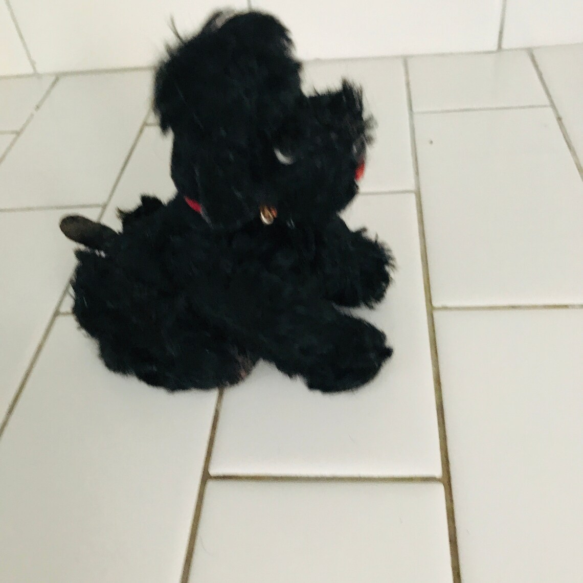 Steiff Poodle Snobby Plush Black Animal 1940's Mini Mohair - Etsy