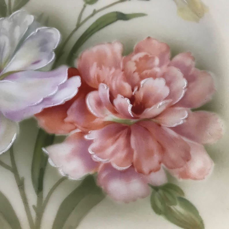 Beautiful Hand Painted Rose Plate Royal Munich Germany - Etsy
